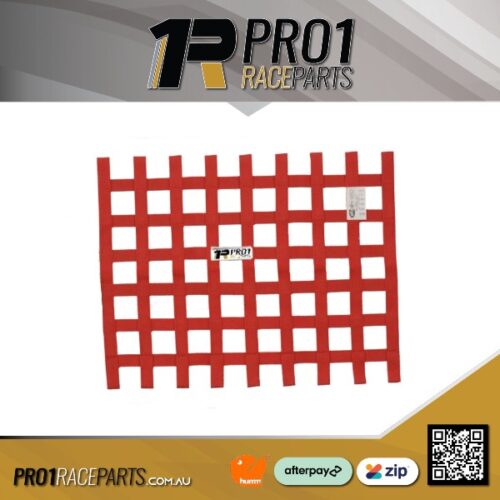 Pro 1 SFi Window Net 24 x 18″ Red | Free Post* - Pro1 Race Parts ...