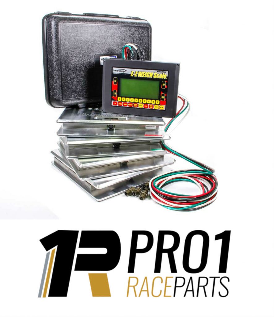 Intercomp SW500 E-Z Weigh Vehicle Scales 15″ 1500 LBS Capacity Race Car ...