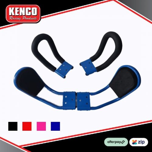 Race Seat Shoulder and Head Support Restraint Package | Blue | Pink ...