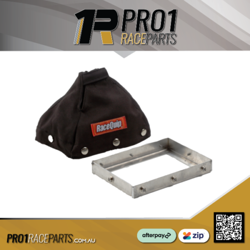 RaceQuip Racecar Gearshift Shifter Boot with Mounting Base Plate | FREE ...