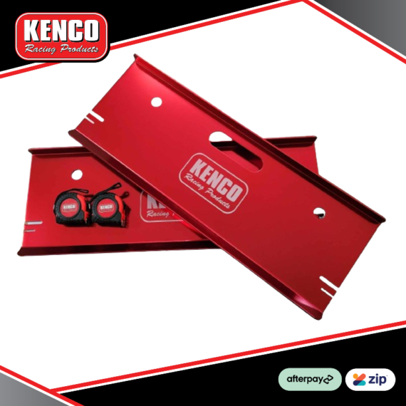 Kenco Red Aluminium Toe In / Out Set Up Plates with Tape Measures | No ...