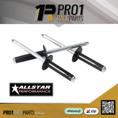 Allstar Aluminium 3/16″ Tri-Fold Pop Rivet EXPLODING 250pk | BLACK ...